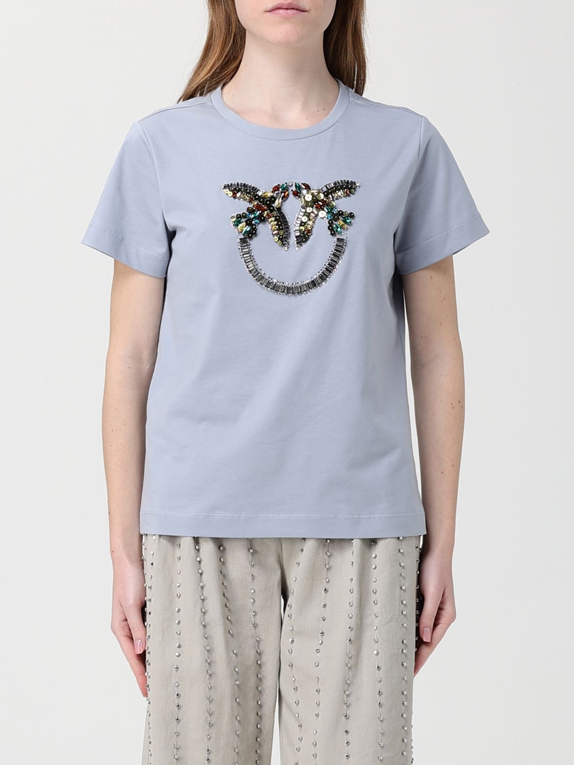 PINKO Pinko Embellished T-Shirt